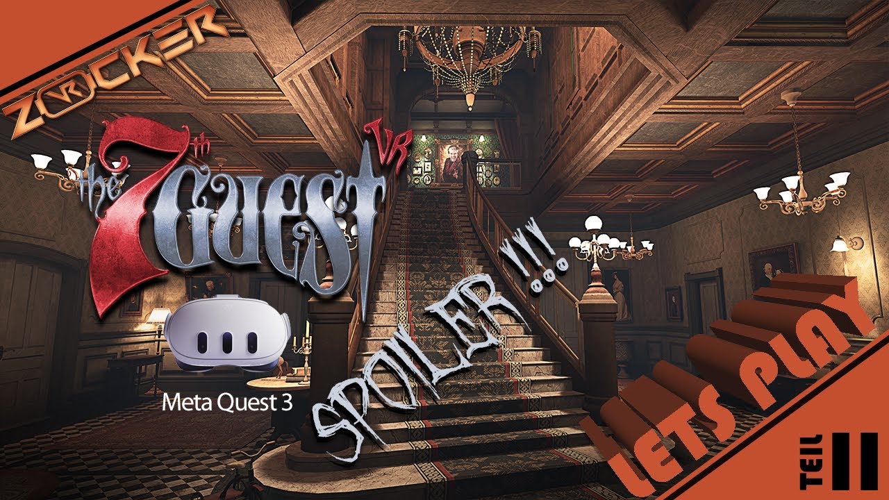 7th Guest VR - Meta Quest 3 - Let's play - Part II - Spielzimmer und ...
