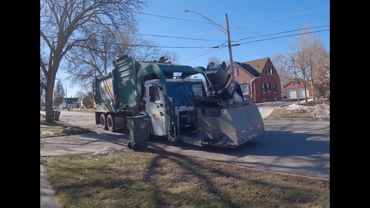 WM 266730 Heil Mack LR Curotto Can Garbage Truck Ex - Advanced Disposal ...