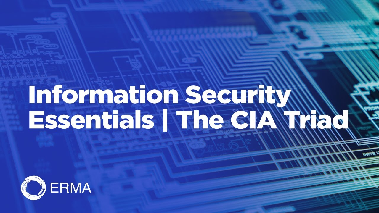 Information Security Essentials | The CIA Triad - YouTube