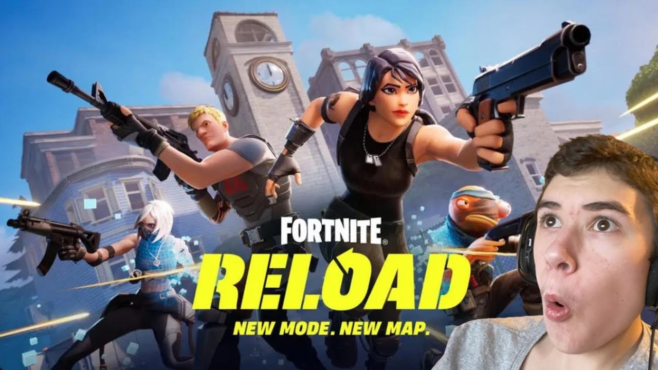 Fortnite Reload Trailer Reaction - YouTube