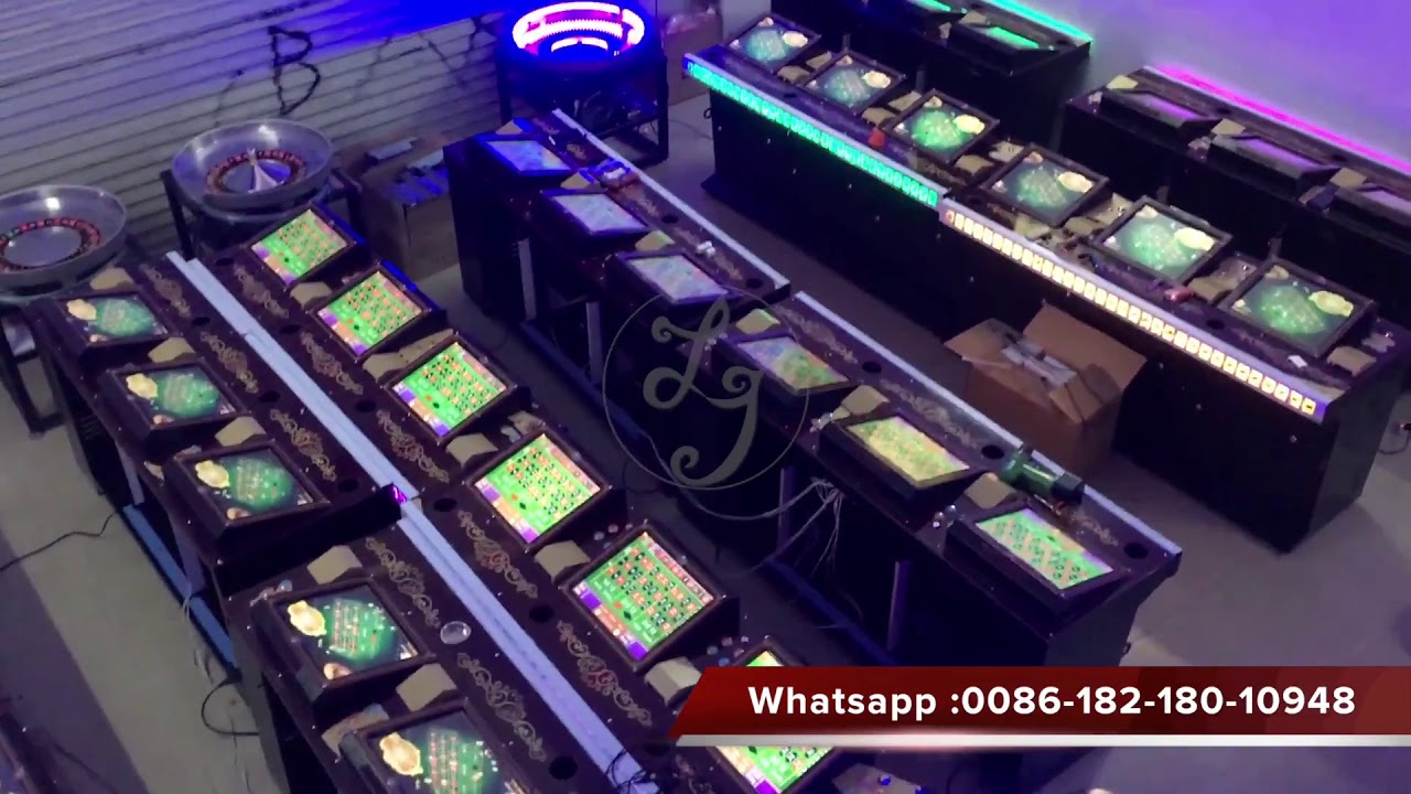 Luxury roulette game machine good quality electronic roulette machine ...