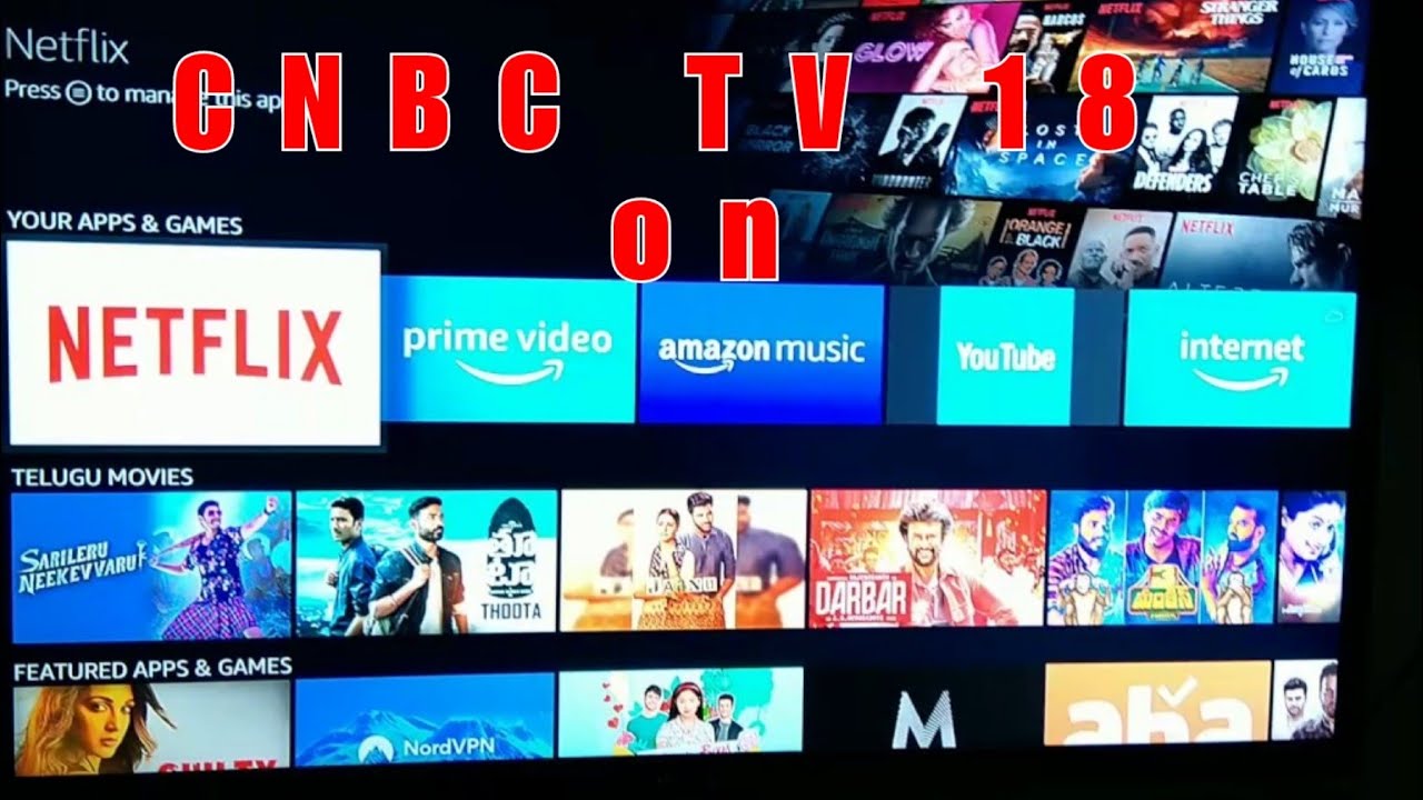 How to Watch CNBC TV 18 on Amazon Fire Tv Stick Free - YouTube