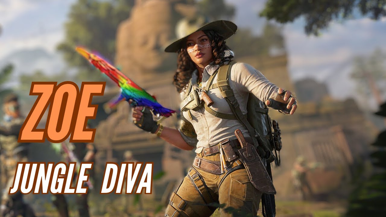 Zoe jungle diva | call of duty mobile |#callofdutymobile #codm # ...