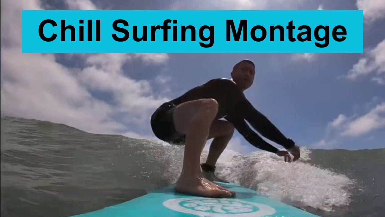 Surfing in Kure Beach - Chill Surfing Montage - YouTube