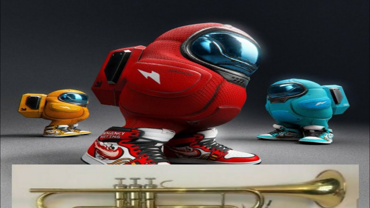 among us drip trumpet - YouTube