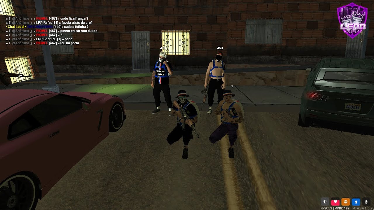 LIVE MTA RP Lean Roleplay Tropa da Franca ON - YouTube