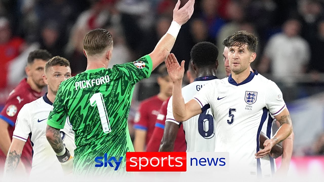 Euro 2024: England win their first game of the Euros but where can ...