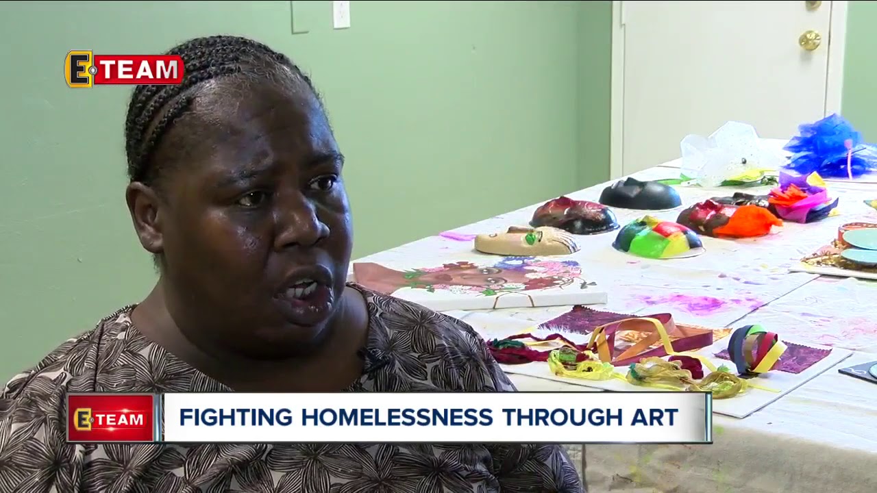Fighting homelessness through art - YouTube