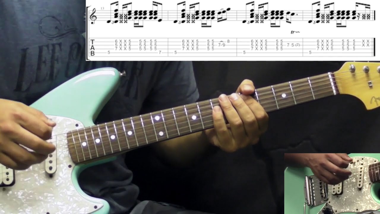 RHCP - Pretty Little Ditty - Rock Guitar Lesson (w/Tabs) - YouTube