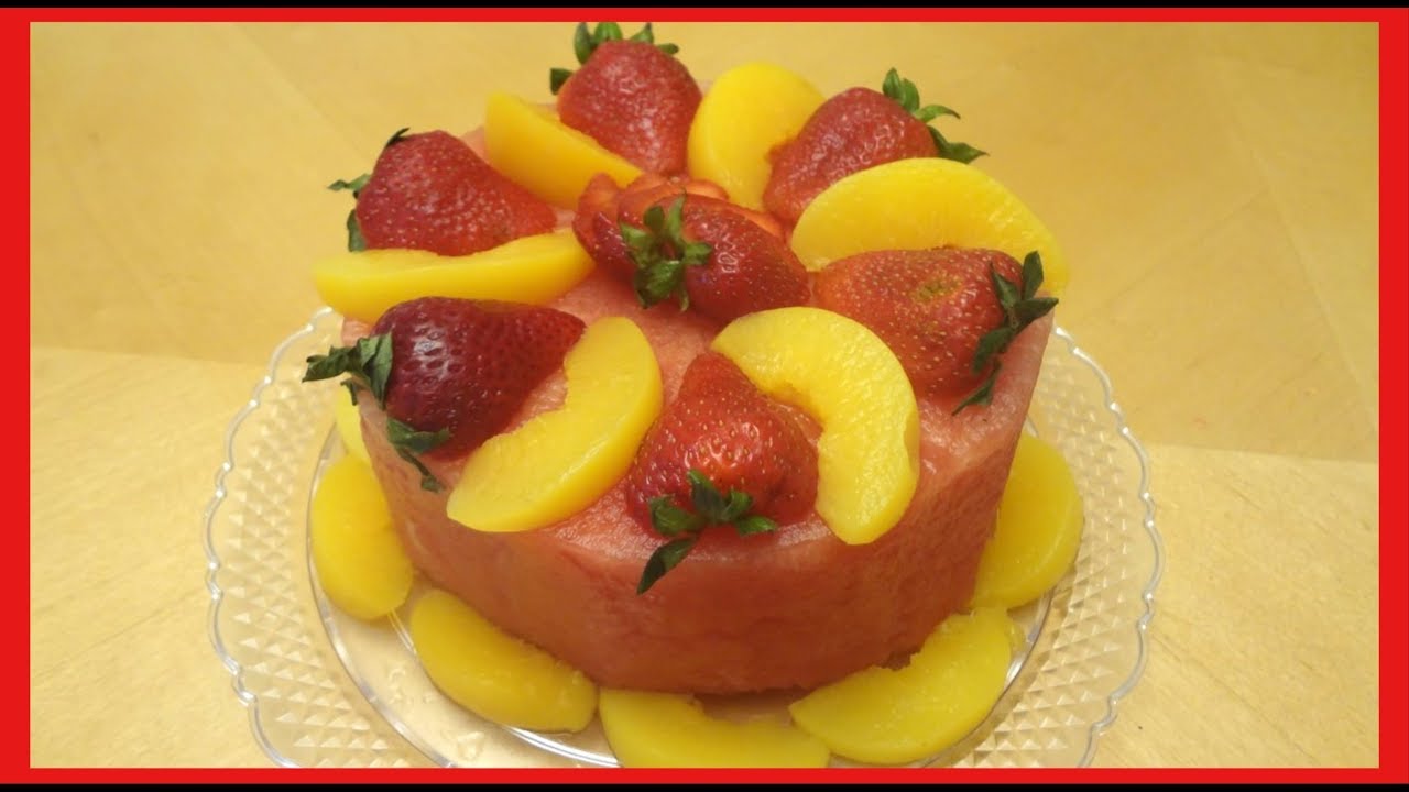 Watermelon Cake | Pastel de Sandia - YouTube