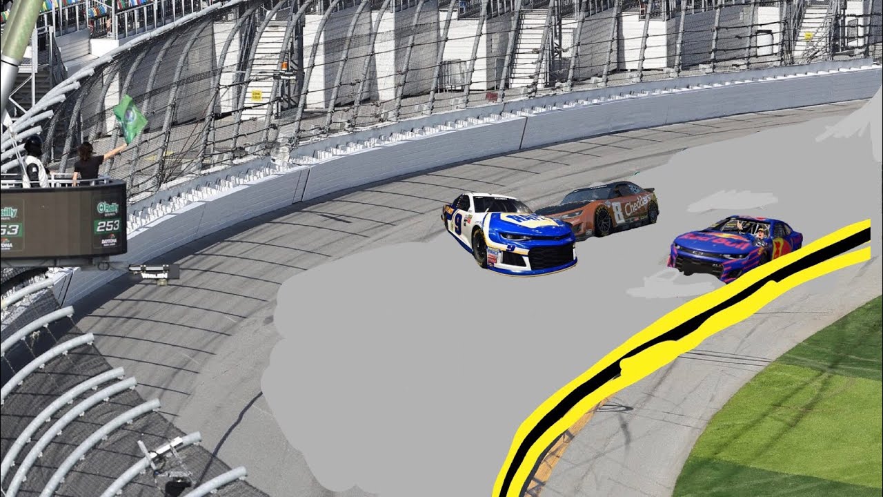 Average session of nascar unleashed race place moments - YouTube