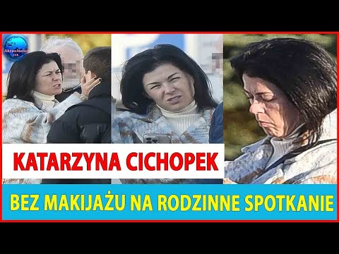 NATURALNA Katarzyna Cichopek stroi minki na spotkaniu z najbliższymi