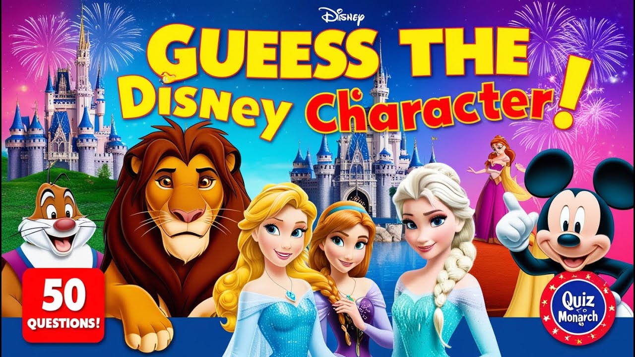 Guess the Disney Character Quiz | Quiz Monarch - YouTube