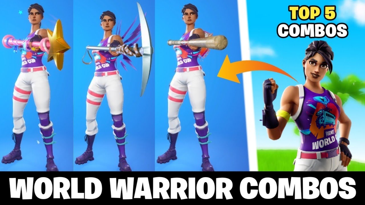 The Best TRYHARD World Warrior Skin Combos in Fortnite! - YouTube