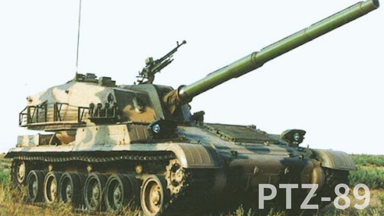 The PTZ-89: China's Formidable Self-Propelled Anti-Tank Gun - YouTube