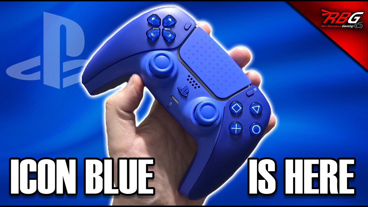 DualSense Icon Blue Controller Unboxing & Review – The Best PS5 Color ...