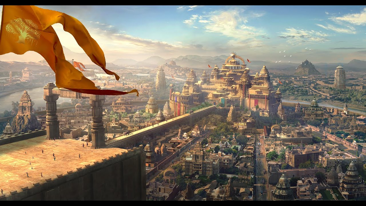 Ayodhya - Birth Place Lord Rama Matte Painting - YouTube