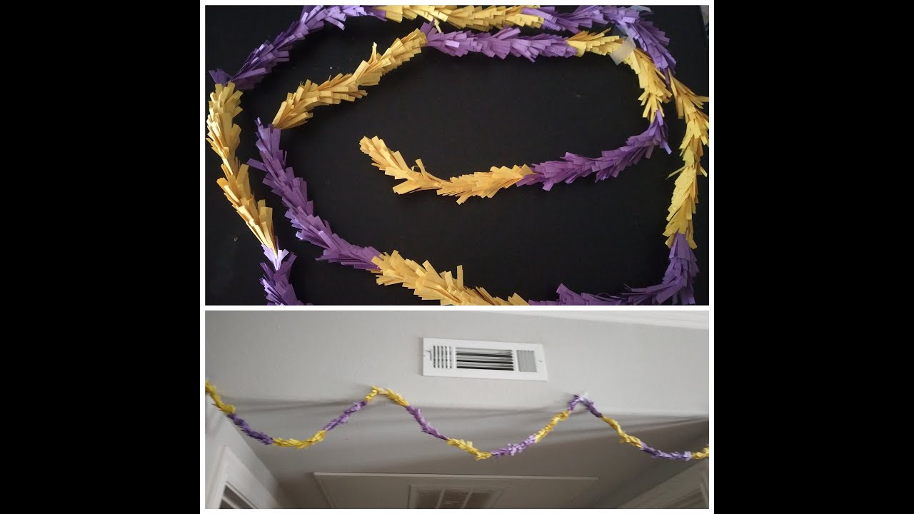 PAPER WALL HANGING | THORANAM | SIMPLE STEPS | PAPER CRAFT | DIY WALL ...