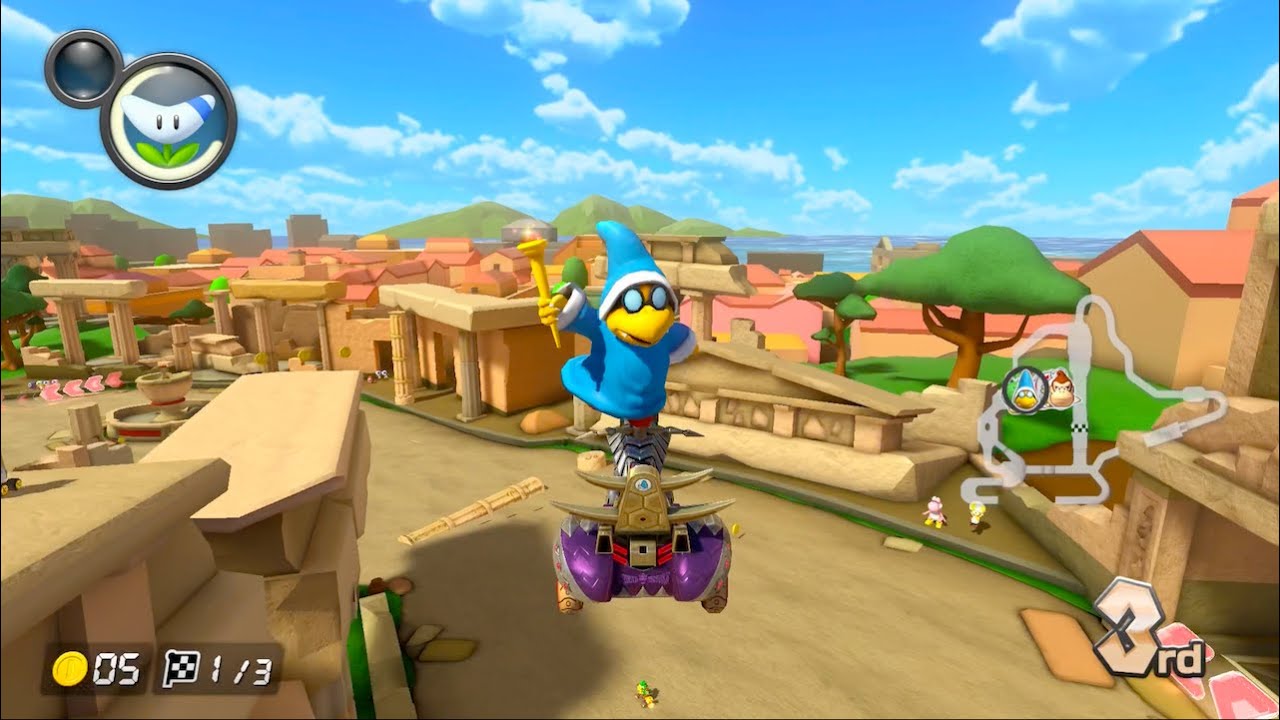 Mario Kart 8 Deluxe: Tour Athens Dash [1080 HD] - YouTube