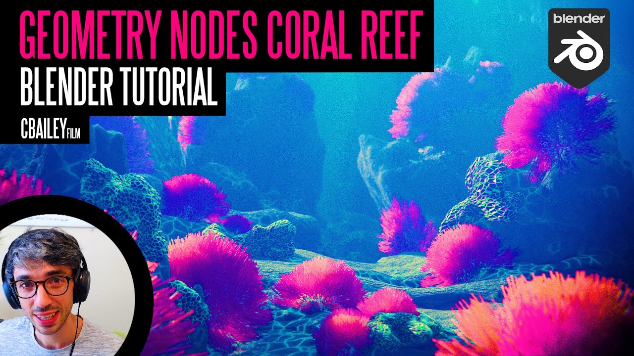 Geometry Nodes Coral Reef - YouTube