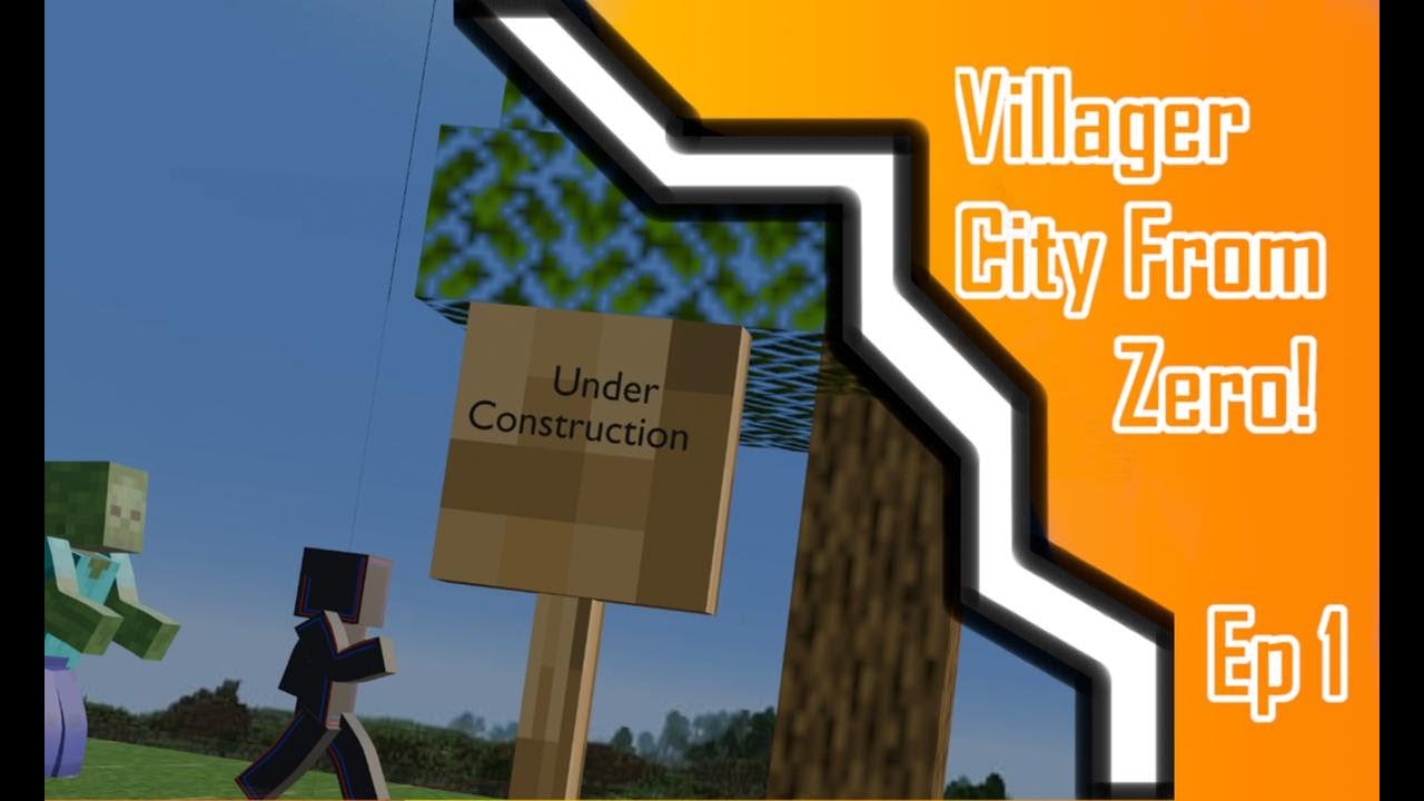 Minecraft Villager City - Episode 1 - YouTube