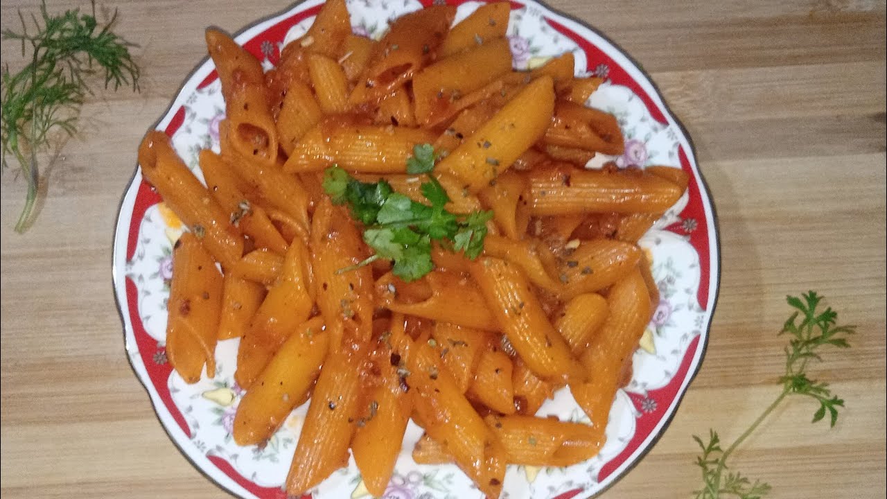 Restaurant style Red Sauce Pasta recipe ️|| How to make test Red Sauce ...