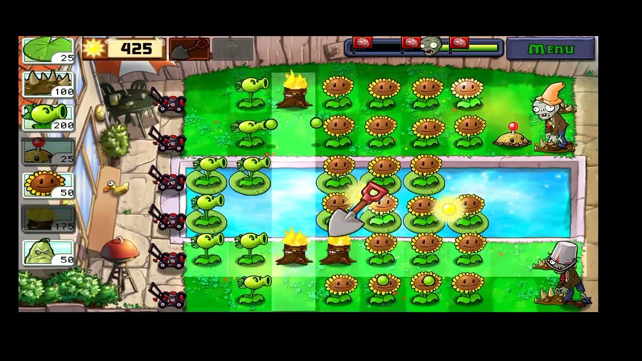 Secretly hurting 🤫🌿 PvZ Adventure 3.9 _ No Cheat - YouTube