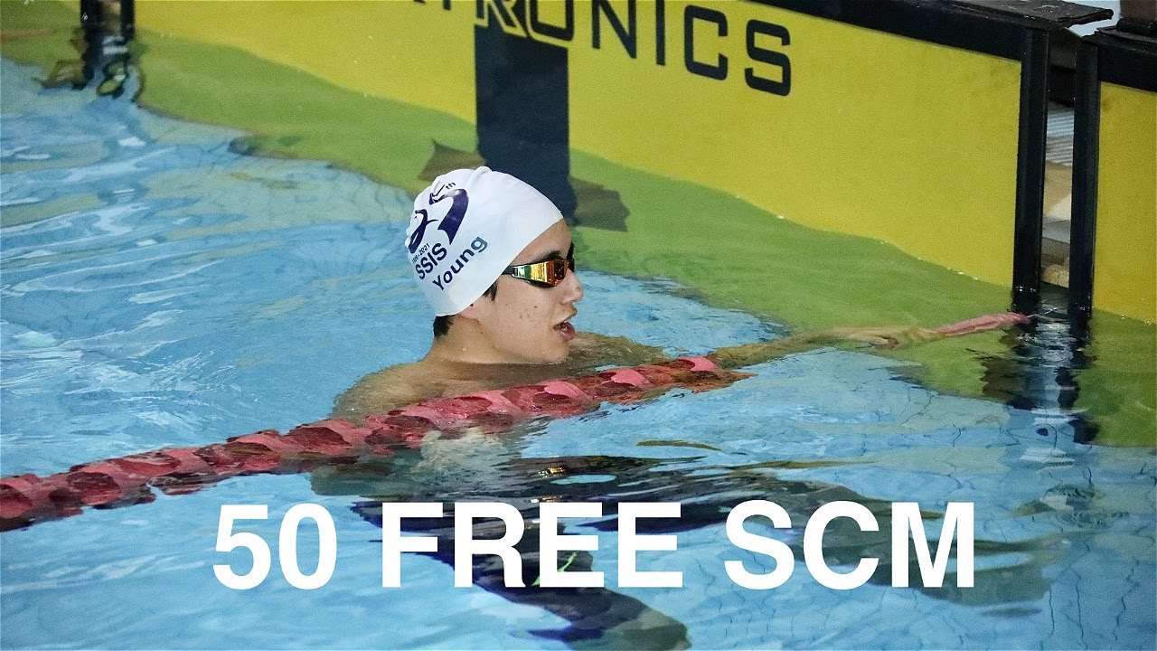 Soon Young Kwon SCM 50 Free 24.11 sec 2022 15 & Over Boys @SSIS - YouTube