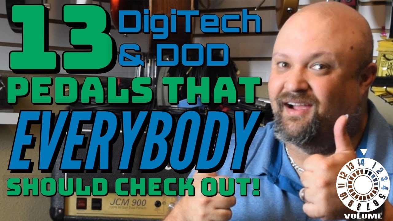 13 DigiTech & DOD Pedals That EVERYBODY Should Check Out! - YouTube