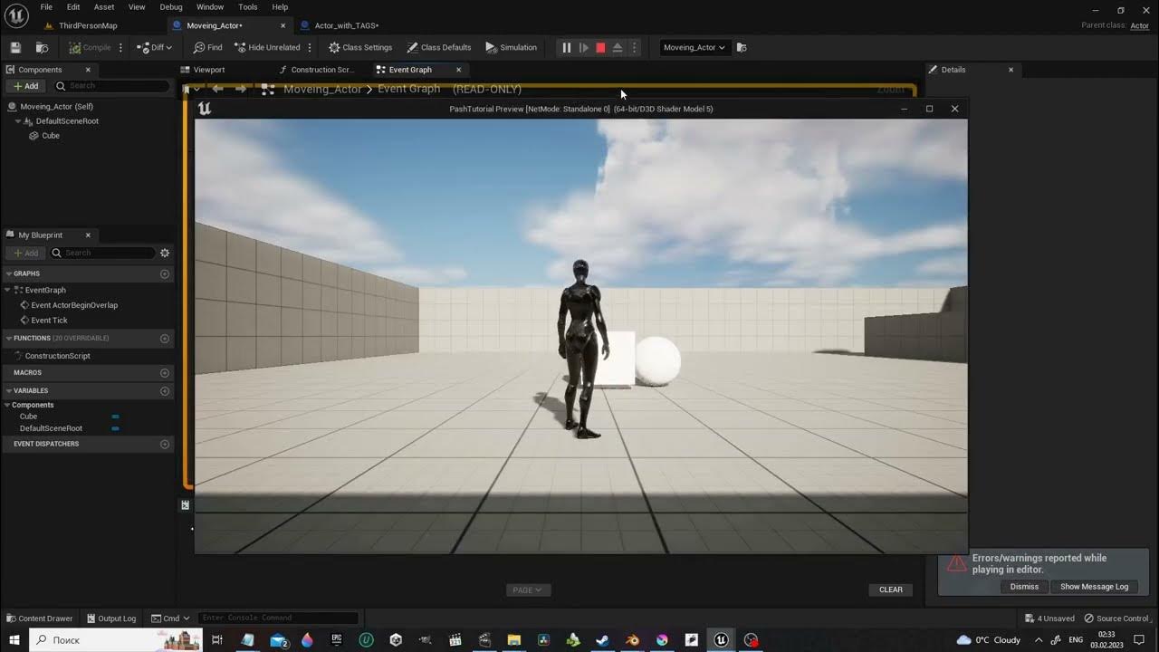 Unreal Engine 5 tutorial - how to use Tags - YouTube
