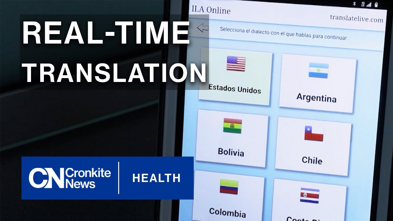 Tempe tests real-time translation devices - YouTube