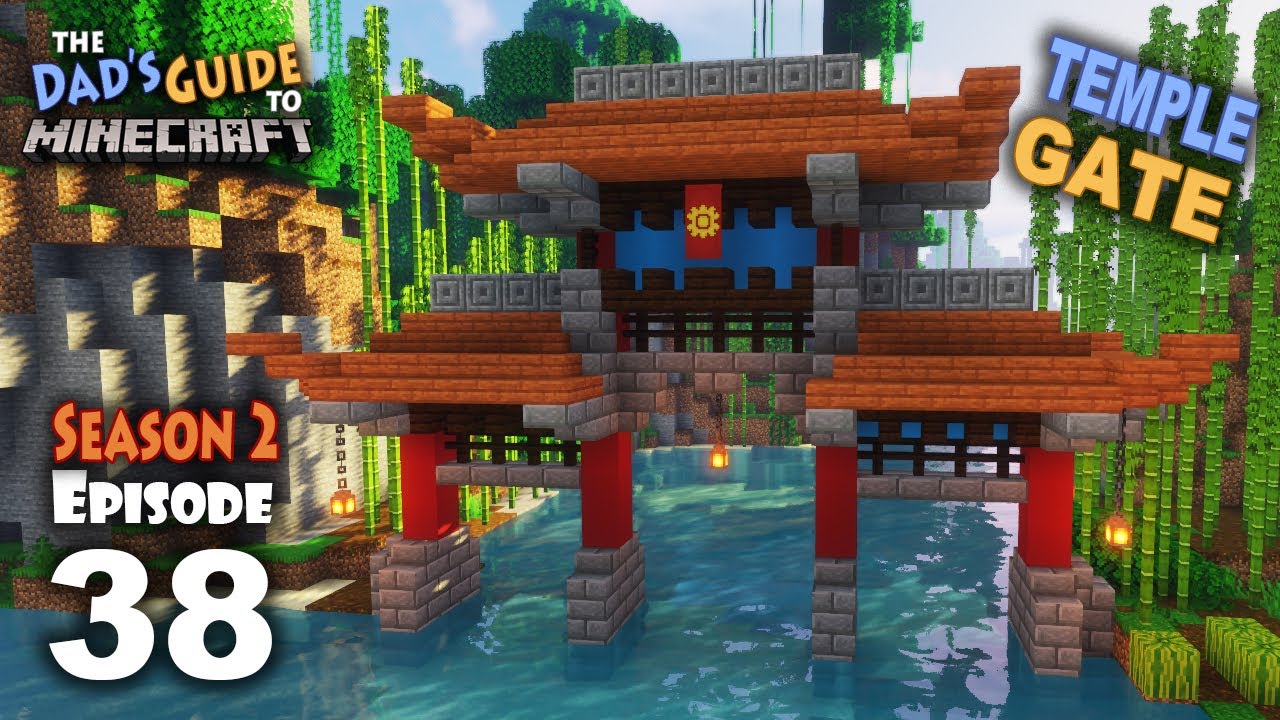 Chinese Temple Gate - Building Tutorial - Let's Play: Season 2: Ep 38 ...
