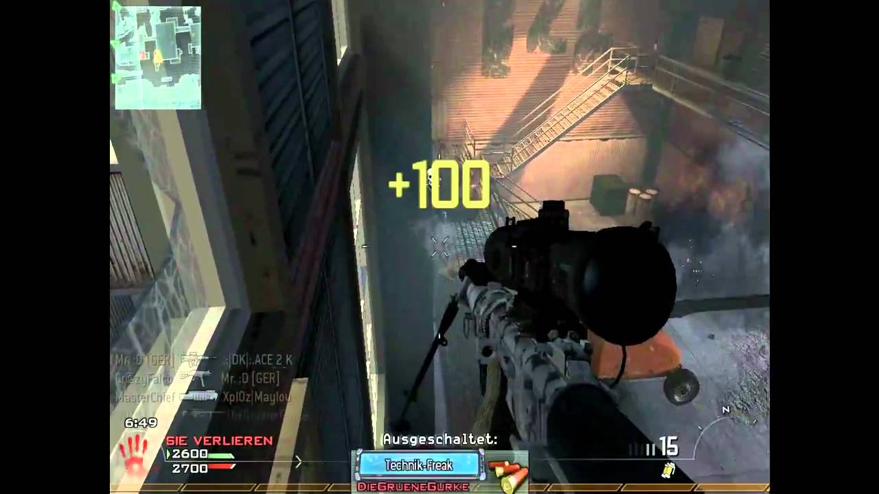 Call of Duty Modern Warfare 2 - Intervention - Snipern - YouTube