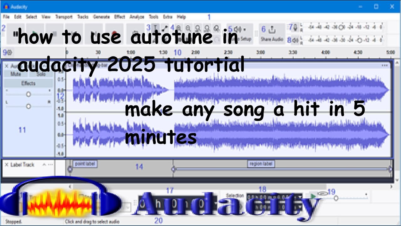 How to Use AutoTune in Audacity (2025 updated) MAKE ANY SONG A HIT SINGLE - YouTube