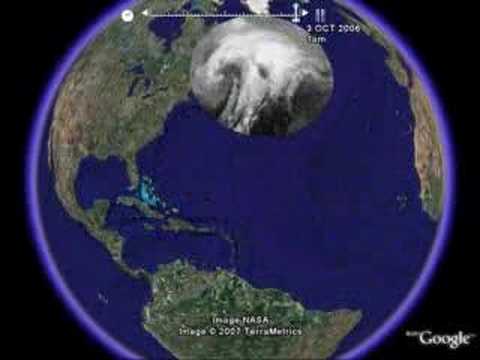 Google Earth Hurricanes - YouTube