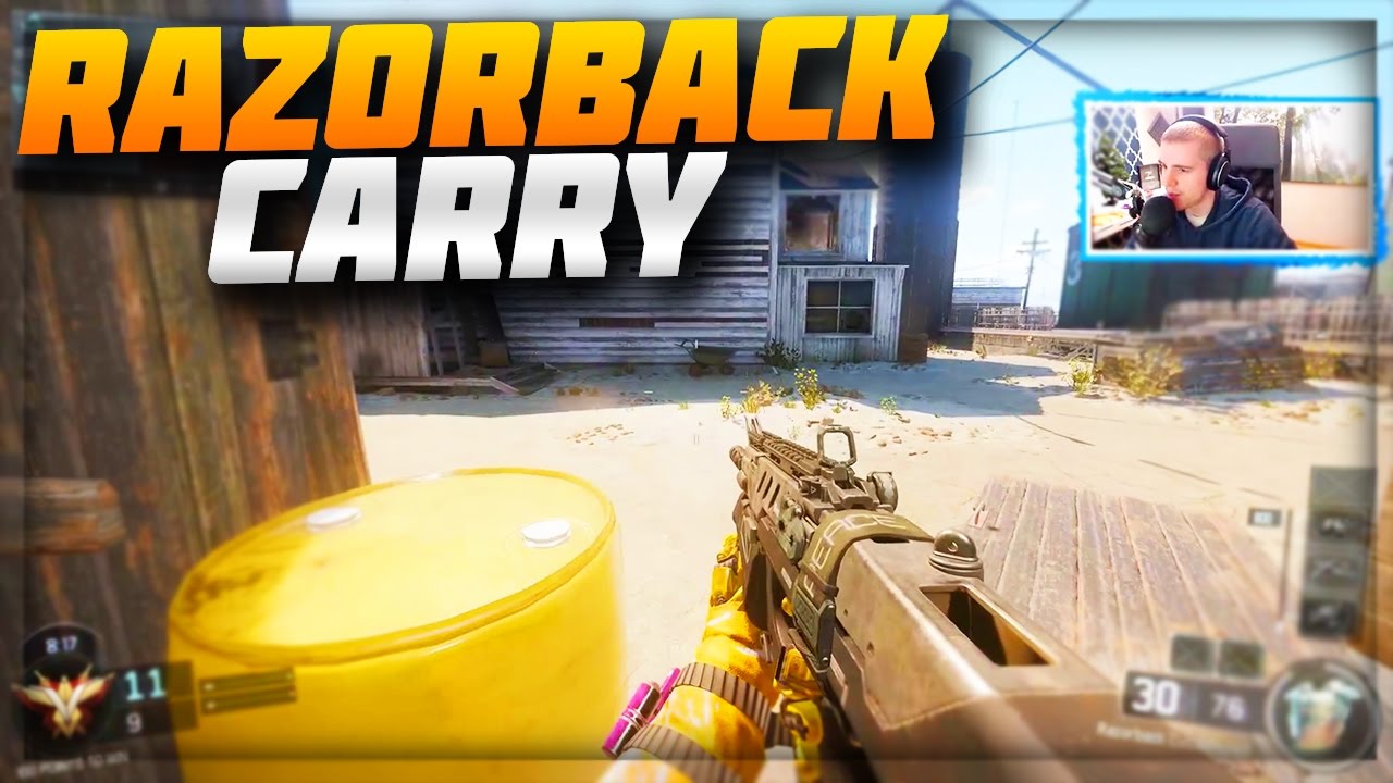 "RAZORBACK CARRY!" Black Ops 3 | TBNRKENWORTH - YouTube