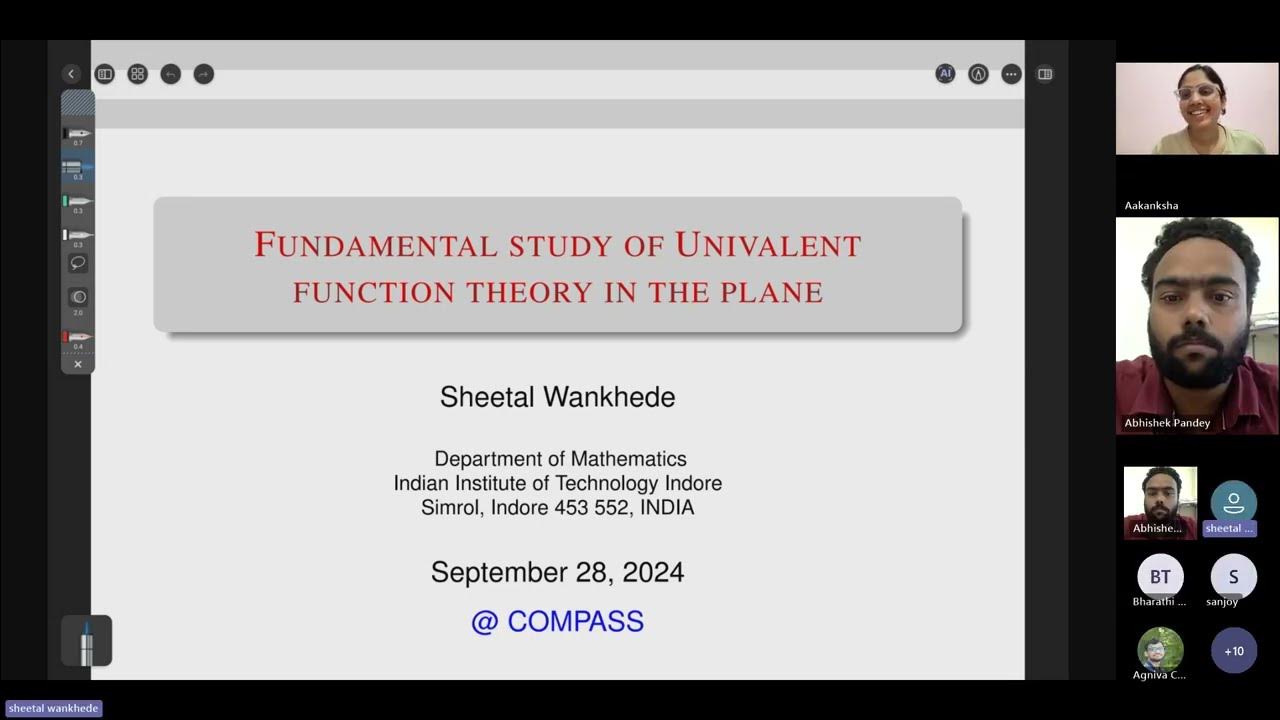 Fundamental Study of Univalent Function Theory in the Plane - YouTube