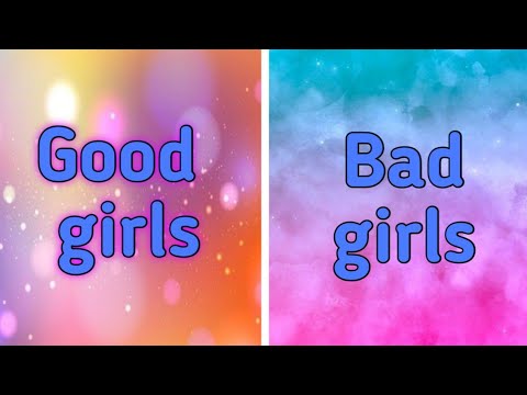 good girl vs bad girl || good girls dress vs bad girls dress 😊😍😄 - YouTube