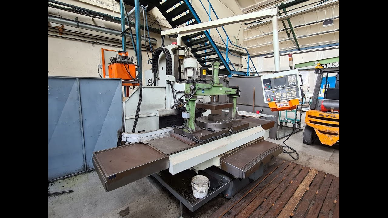 MILLSTAR VH 650 B CNC - YouTube