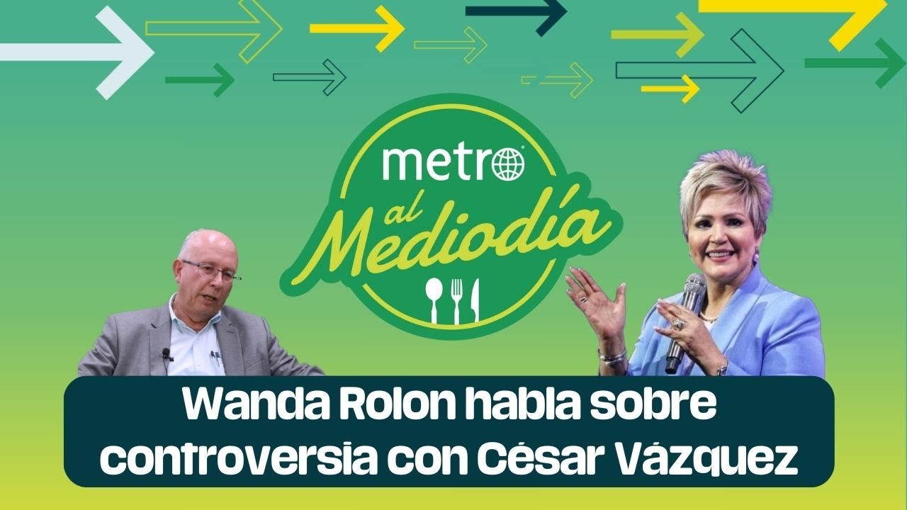 Wanda Rolón habla sobre controversia con César Vázquez - YouTube