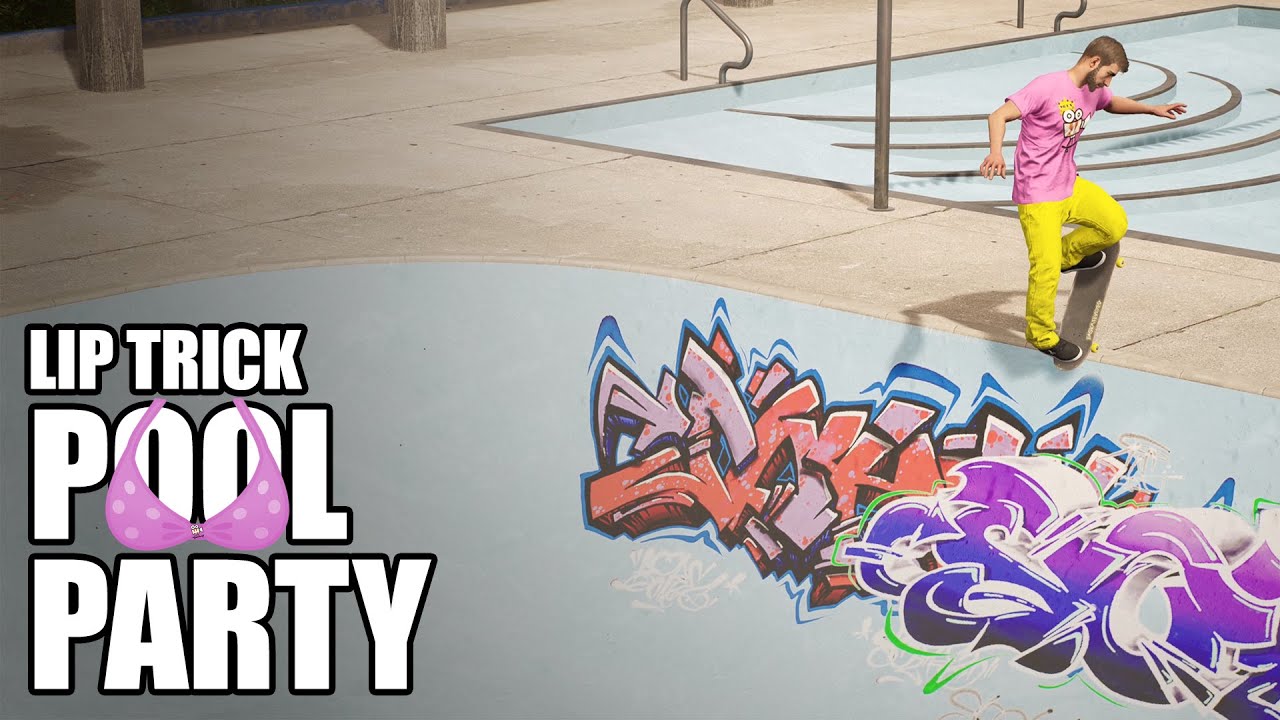 Session (Skate Sim) Edit - Lip Trick Pool Party! 🥳 (4K Resolution ...