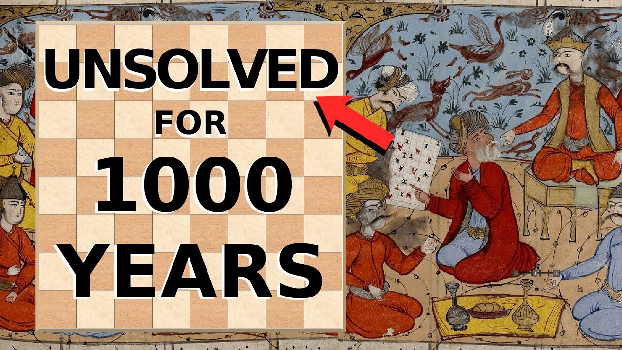 940 AD: Al-Suli's Diamond - a legendary chess puzzle - YouTube