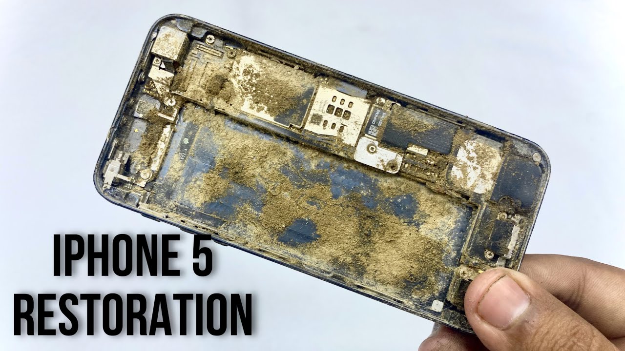 Restoring an IPhone 5 | From Dust to Glory - YouTube