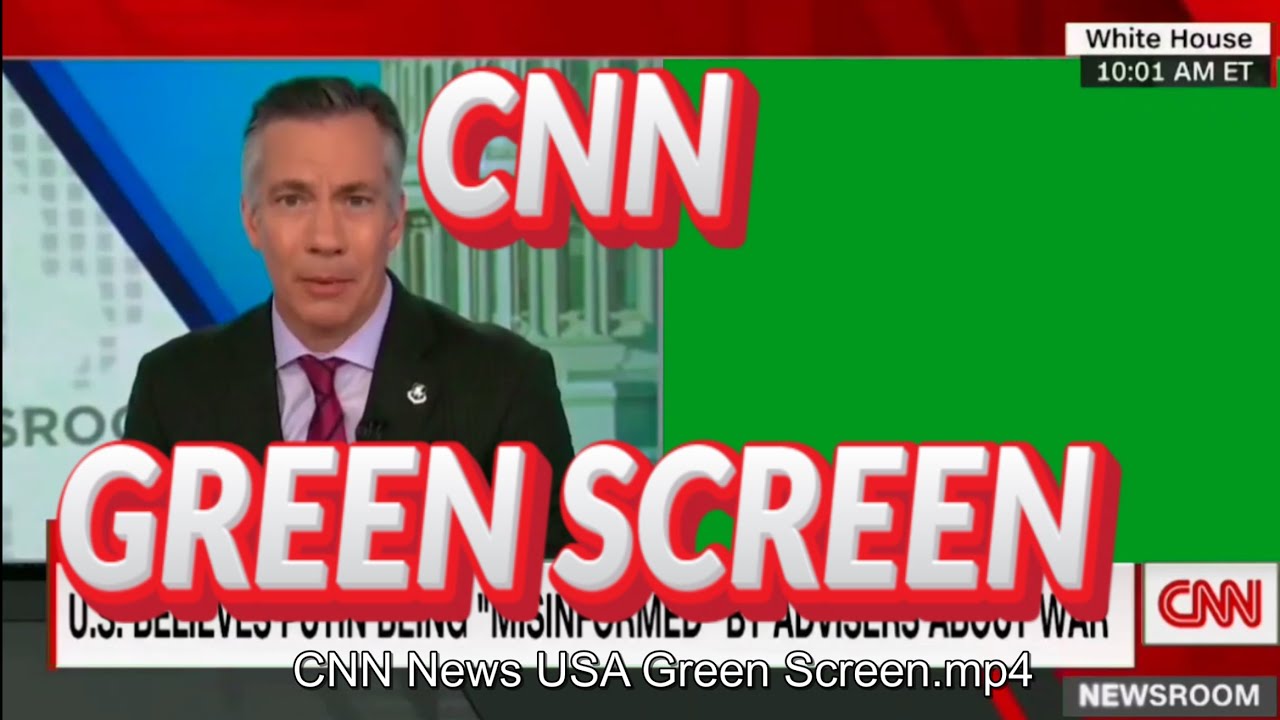 CNN News USA Green Screen - YouTube