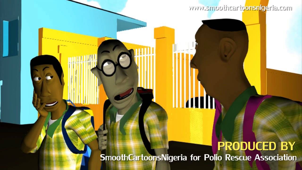 Smooth Cartoons Nigeria Polio Cartoon Animation Short Film - YouTube