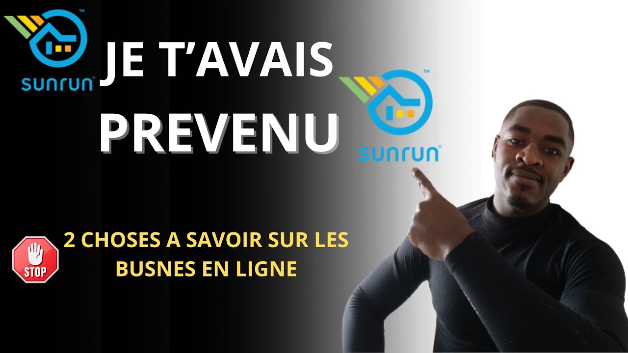 SUNRUN CAMEROUN: JE T'AVAIS PREVENU - YouTube