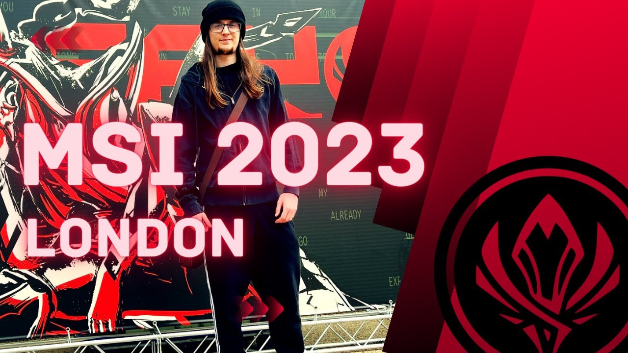 MSI 2023 - LONDON - VLOG - G2 VS BLG - YouTube