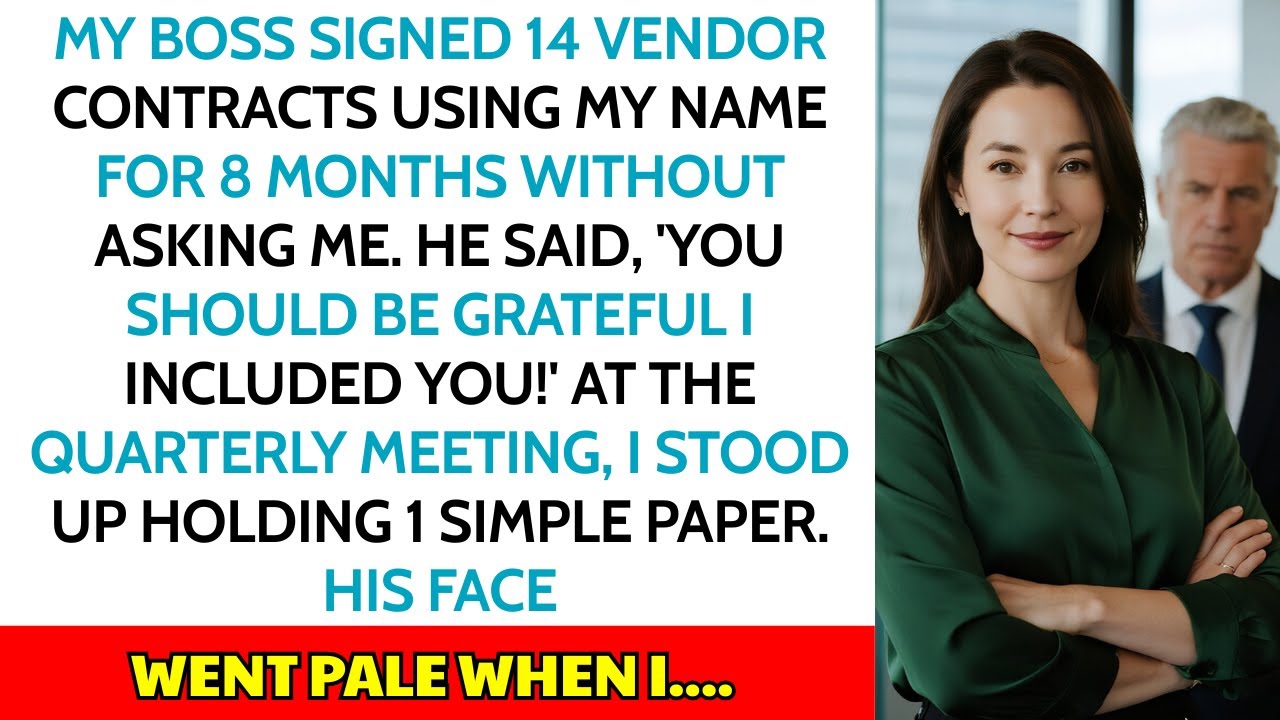 My Boss Approved $3M Contract With Fake Signatures For 8 Months. I ...