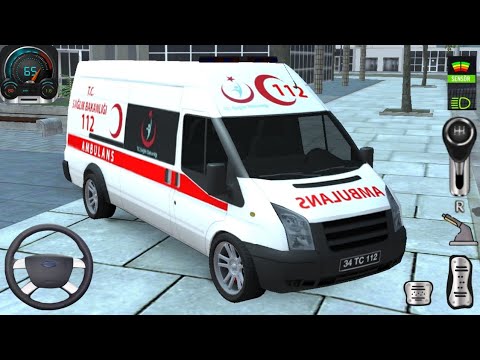 Ambulans Oyunu 3D #3 - Emergency Ambulance Simulator - Ambulans Araba ...