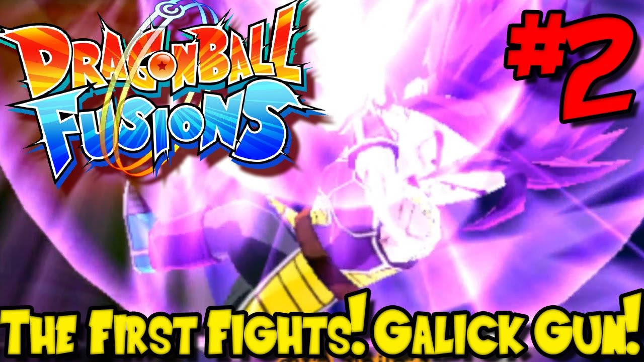 THE FIRST FIGHTS! GALICK GUN! | Dragon Ball Fusions (Gameplay ...